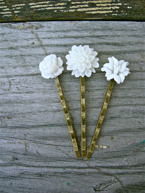 FROSTROSER Hårspenner - Epla