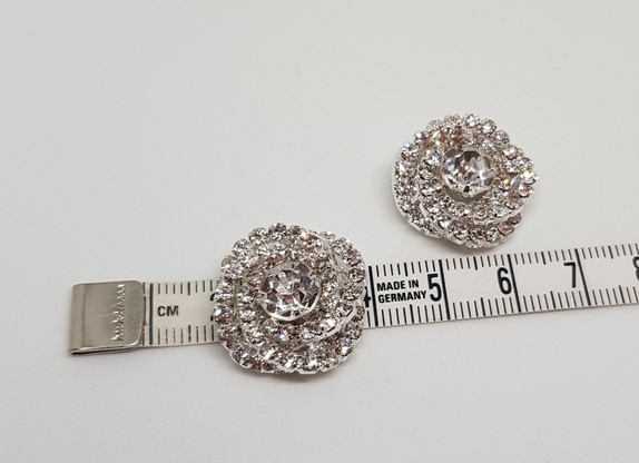 2 stk krystall-knapper - Epla