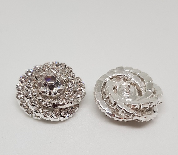 2 stk krystall-knapper - Epla