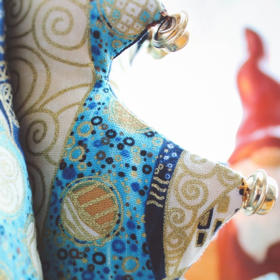 Juletre av tekstil - Epla