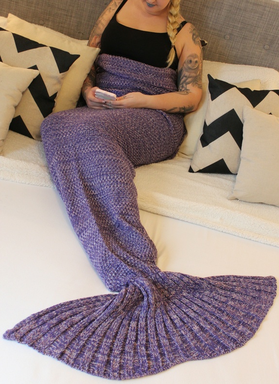 Havfrue-pledd / Mermaid-pledd - Epla