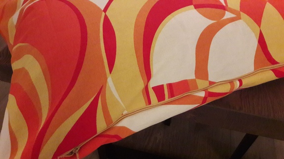 Stor retro pute 50 x 70 cm. - Epla