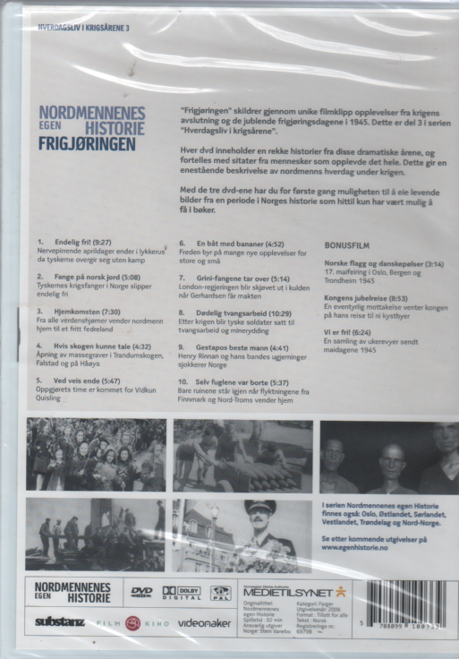 DVD Danskernes egen historie. Opplevelser fra Borrnholm 1927 til nå - Epla