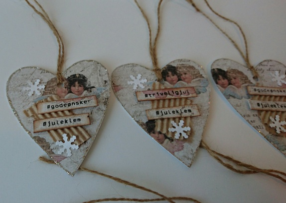 6 små gavelapper - Epla