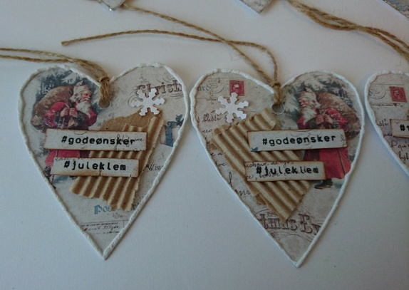 6 små gavelapper - Epla