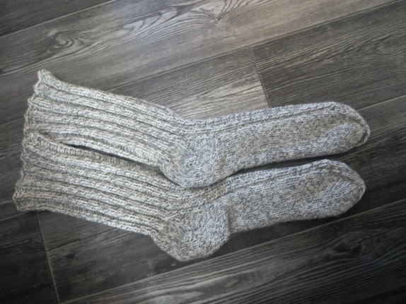 Håndstrikkede raggsokker - Epla