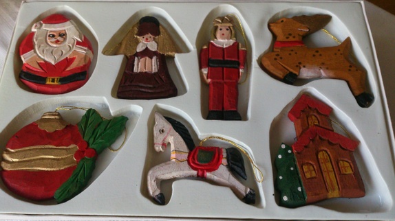 Vakker juletrepynt i tre - Epla