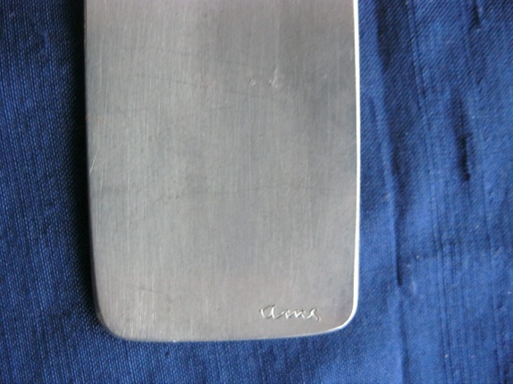 Fuglesmykke tinn - Epla