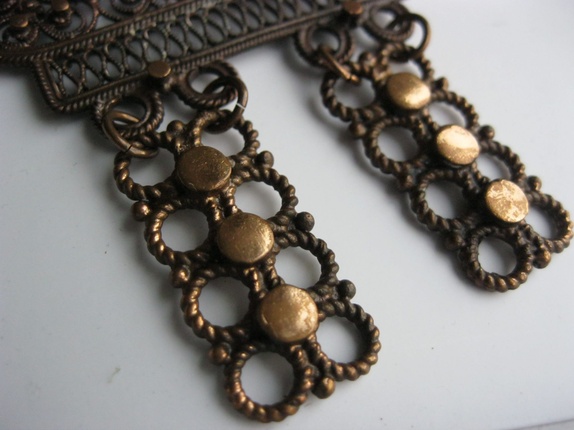 Knut P - 13 cm bronsesmykke - Epla