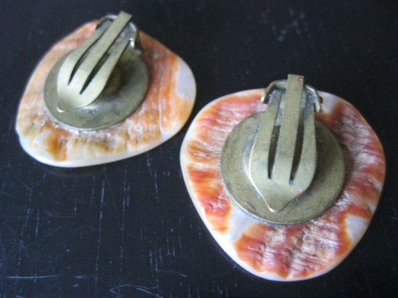 Perlemor øreklips - Epla