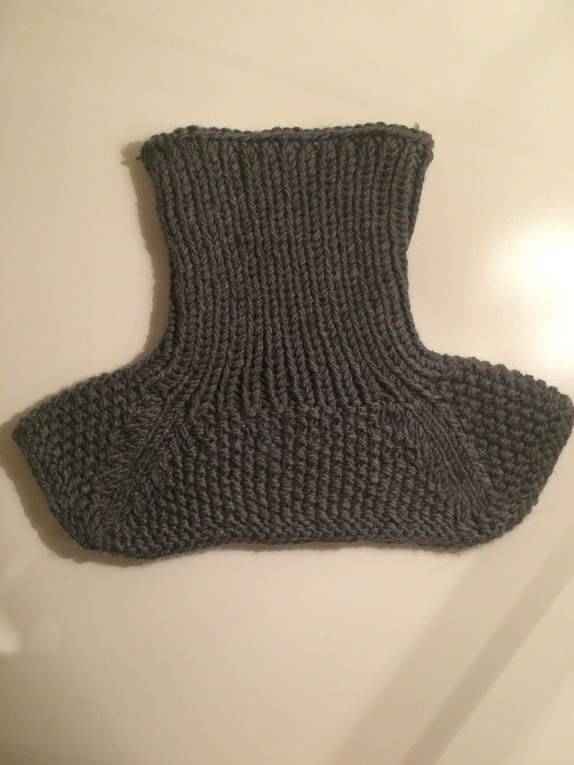 Strikket hals - Epla