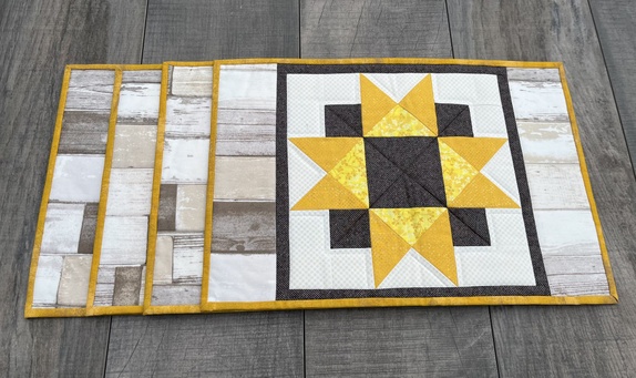 «Hyttekos» spisebrikker/dekkebrikker - Epla