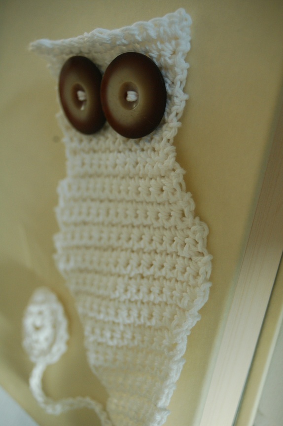 Bokmerke HVIT ugle - Epla