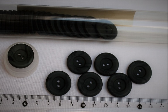 6 stk - Knapper / "kamuflasjefarget" / stk - Epla