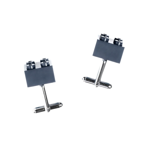 Mansjettknapper LEGO mørk grå - Epla