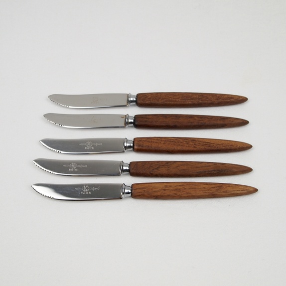 50-talls Fruktkniver Teak - Epla