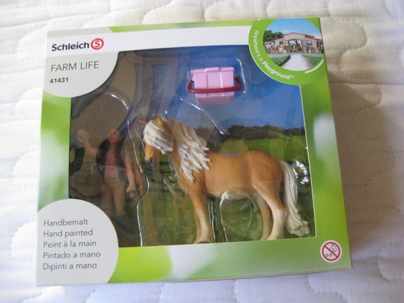 Stallgutt og hest - Epla