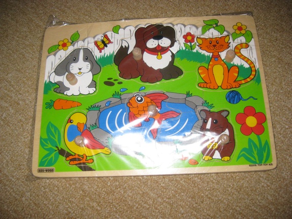 SALG Puzzle spill i tre - Epla