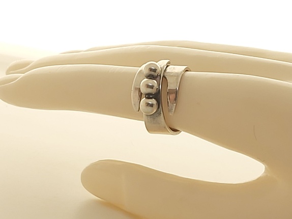 Ikonisk Uni David Andersen kule ring, "Unis lykkering" eller Pollux 1960-1970 - Epla