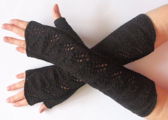 Pulsvanter svart acryl - Epla