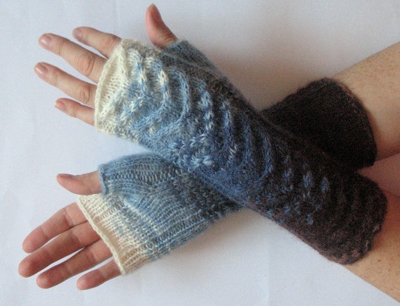 Pulsvanter Røde brun blå hvit azurblå - Epla