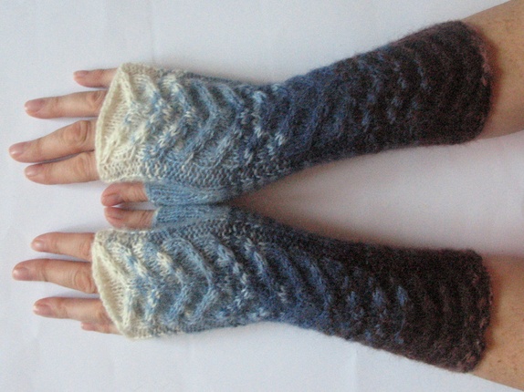 Pulsvanter Røde brun blå hvit azurblå - Epla