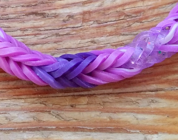 Armbånd Loom Bands Lilla - Epla