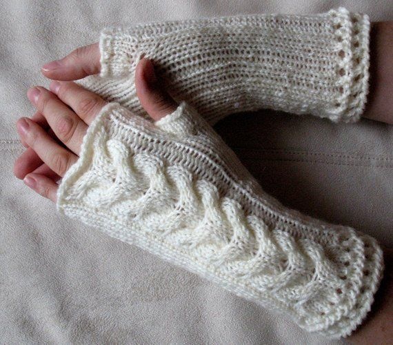 Pulsvanter Lysegrå grå Acrylic Ull - Epla