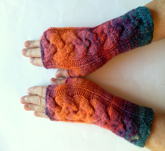 Pulsvanter Blå Lilla Oransje - Epla