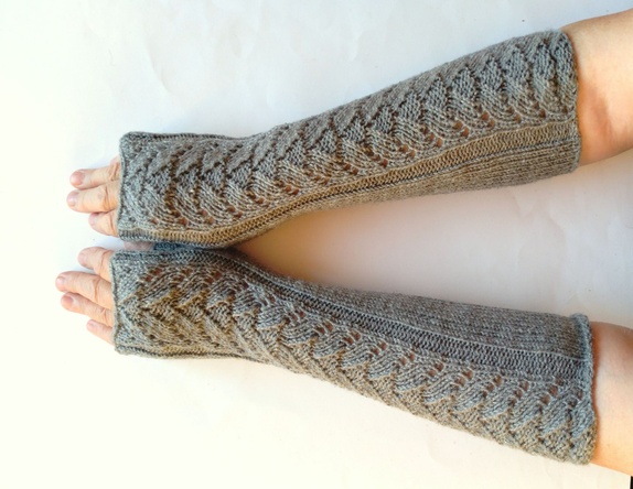 Grå Pulsvanter akryl Ull - Epla