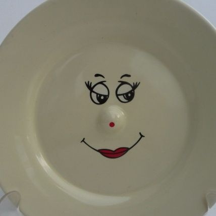 Morsom kopp og fat. - Epla