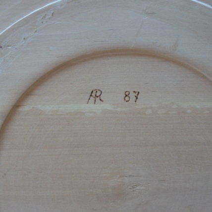 Fint fat / brett i lyst tre. - Epla