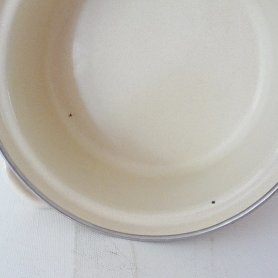 Retro emalje - kassarolle.- 70 talls - Epla