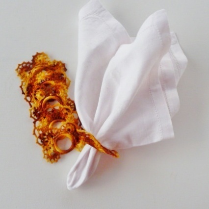 6 hekla serviett - ringer. - Epla