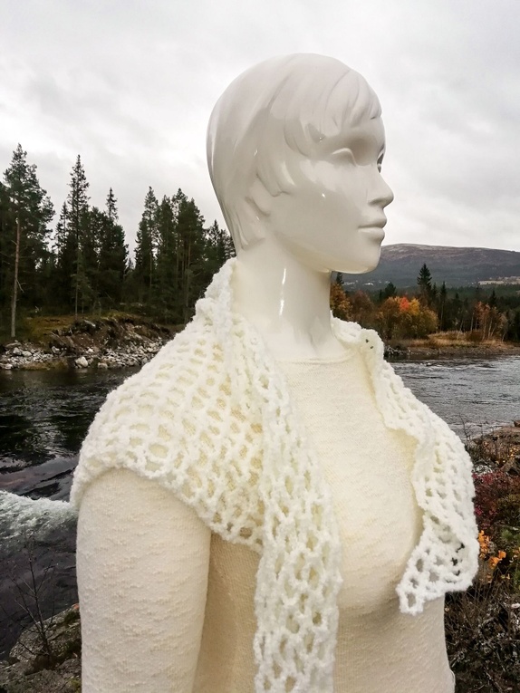 Trekantsjal/skjerf - Epla