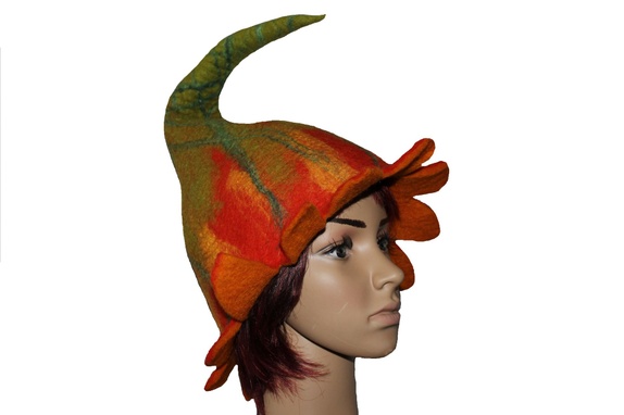 Badstuhue/ Badstue Cap/ Tovet Hatt/ Håndlaget av ull/ Ull lue/ Ull Badstue Cap/ Håndlaget ...