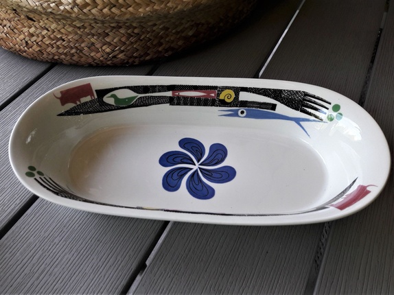 Stort Figgjo Flint "A La Carte" retro serveringsfat - Epla