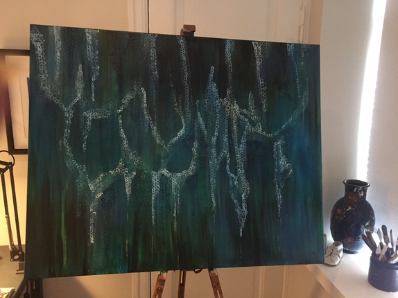 Abstrakt maleri - Epla