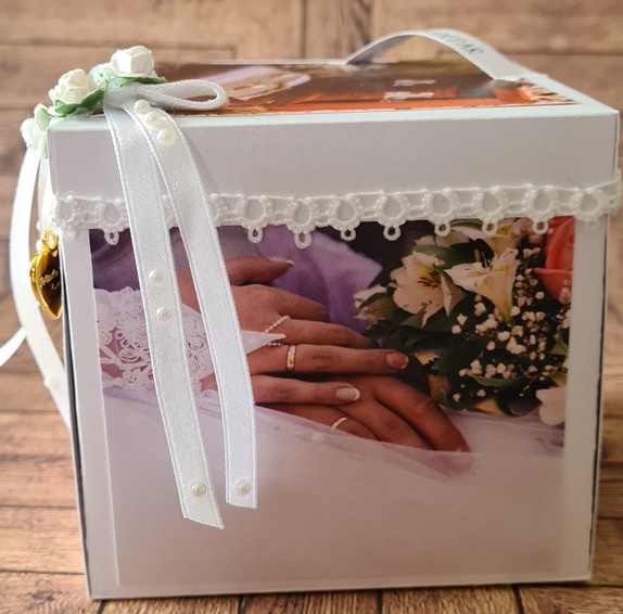 Bryllupskort / boks - Epla