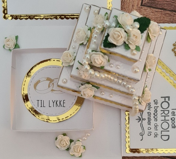 Bryllupskort / boks - Epla