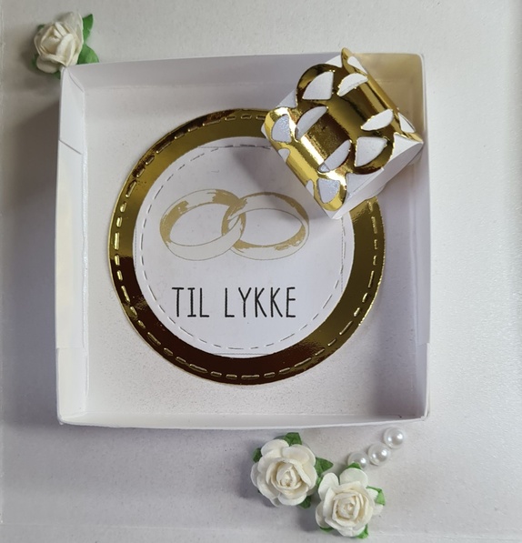 Bryllupskort / boks - Epla