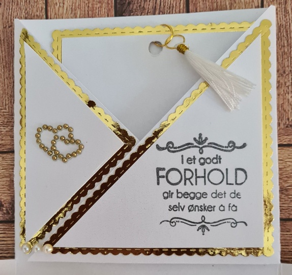 Bryllupskort / boks - Epla