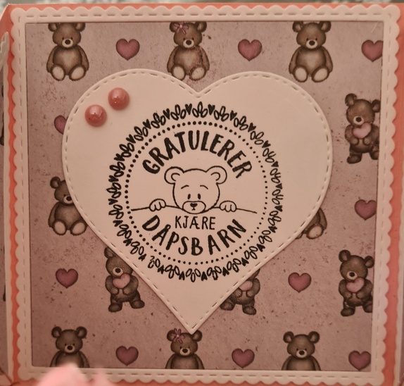 Dåpskort / boks - Epla