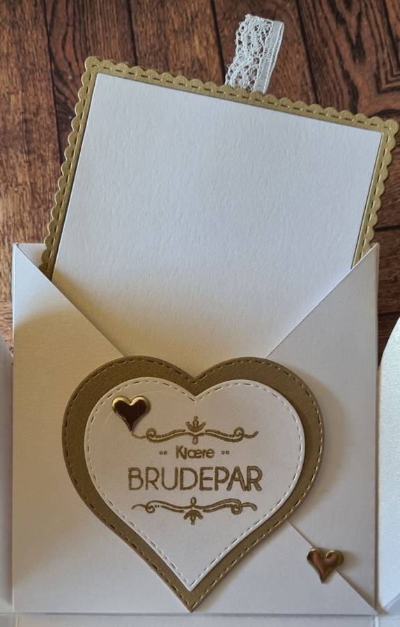 Bryllupskort / boks - Epla