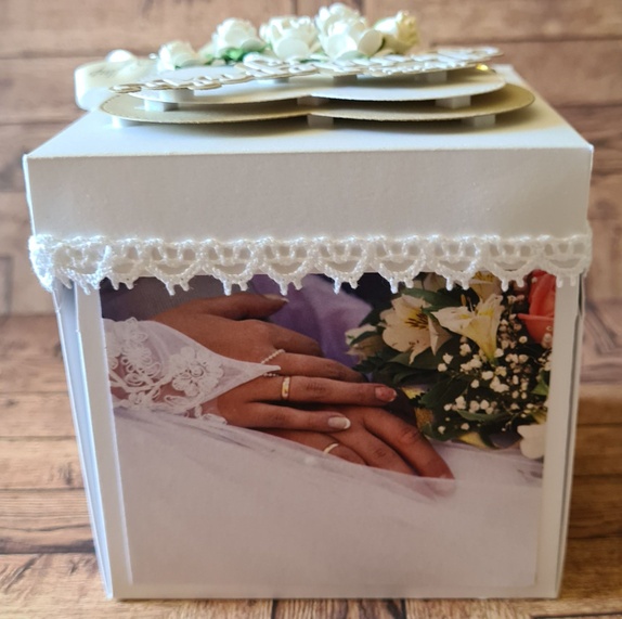 Bryllupskort / boks - Epla