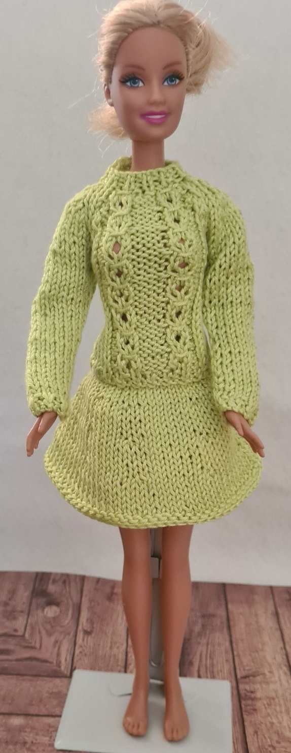 Sett i mintgrønn til Barbie - Epla