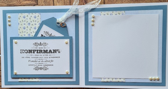 Konfirmasjons kort - Epla