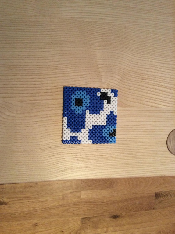Coasters av Hama perler - Epla