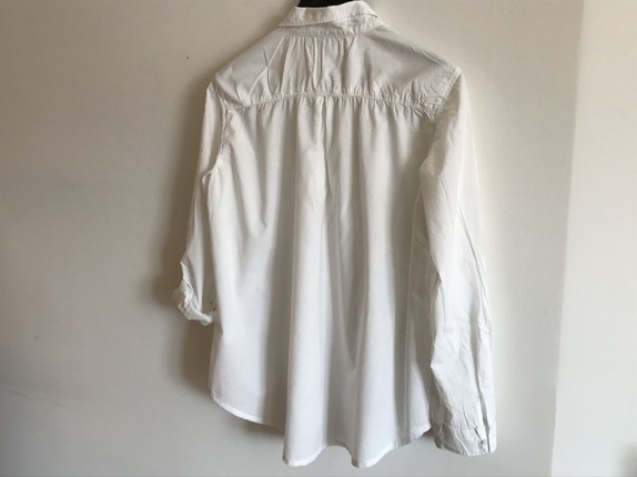 Pen hvit bluse str 46 - Epla