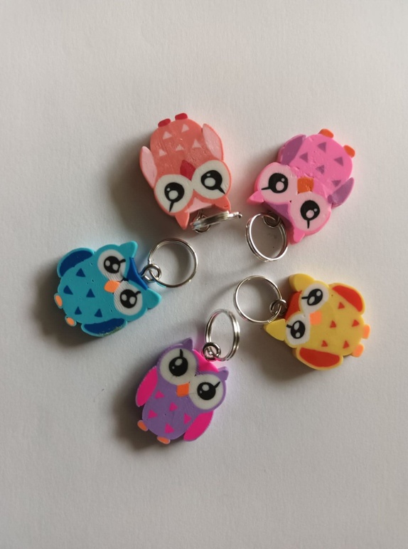 Ugletreff,5 stk ugler - Epla